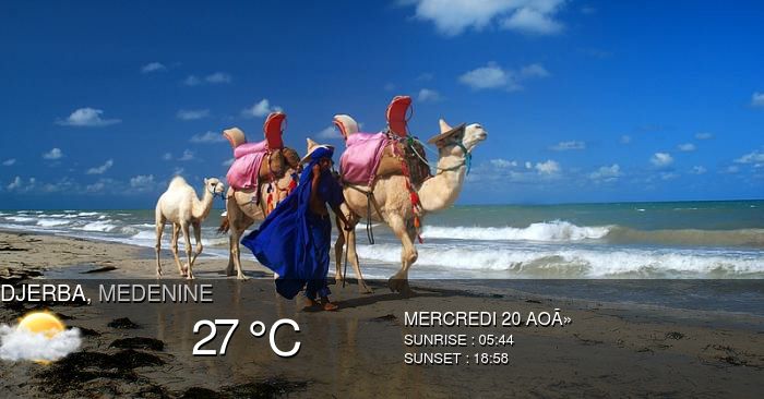 Météo Djerba - Tunisie